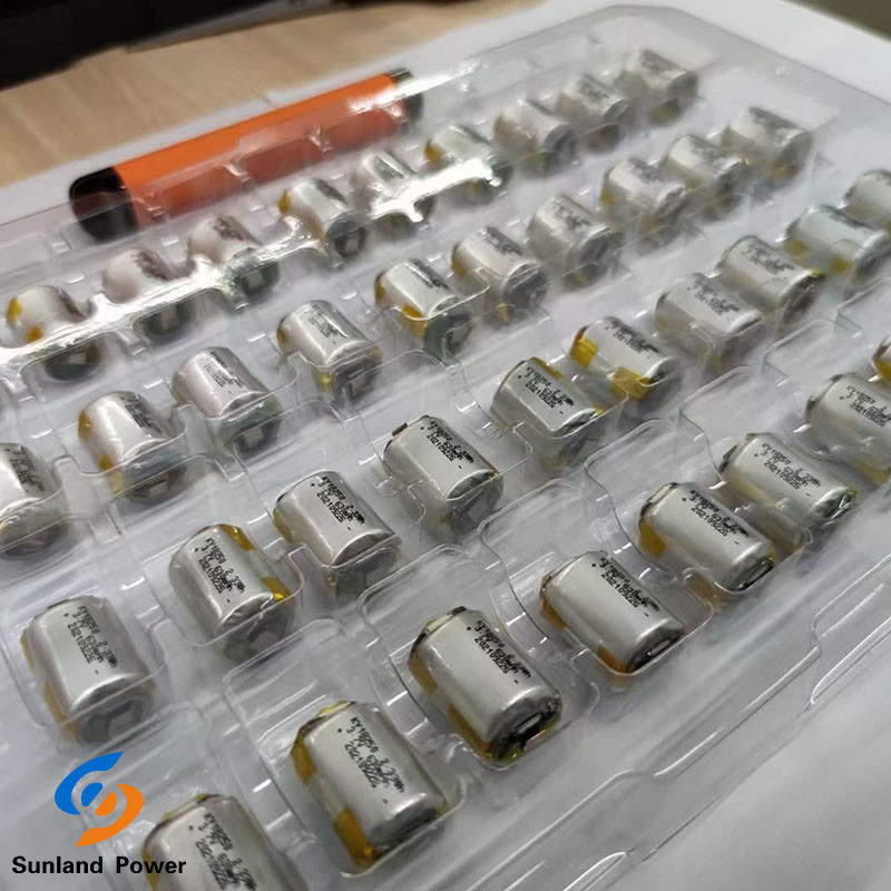 LIR18250 3.7V 630mAh Polymer Lithium Ion Batteries For IOT Product