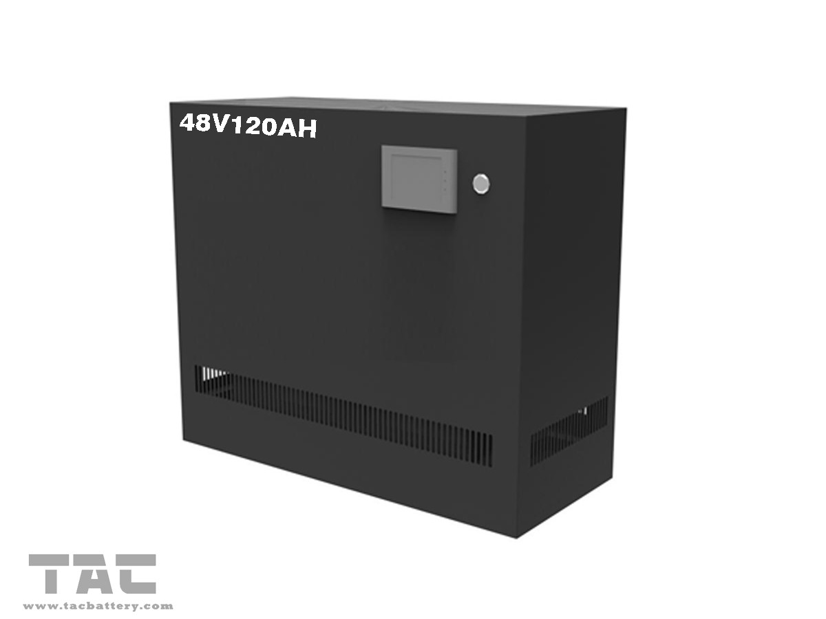 Non - Toxic 48V120Ah Solar Energy Storage Battery LFP Li-Ion Lithium ...