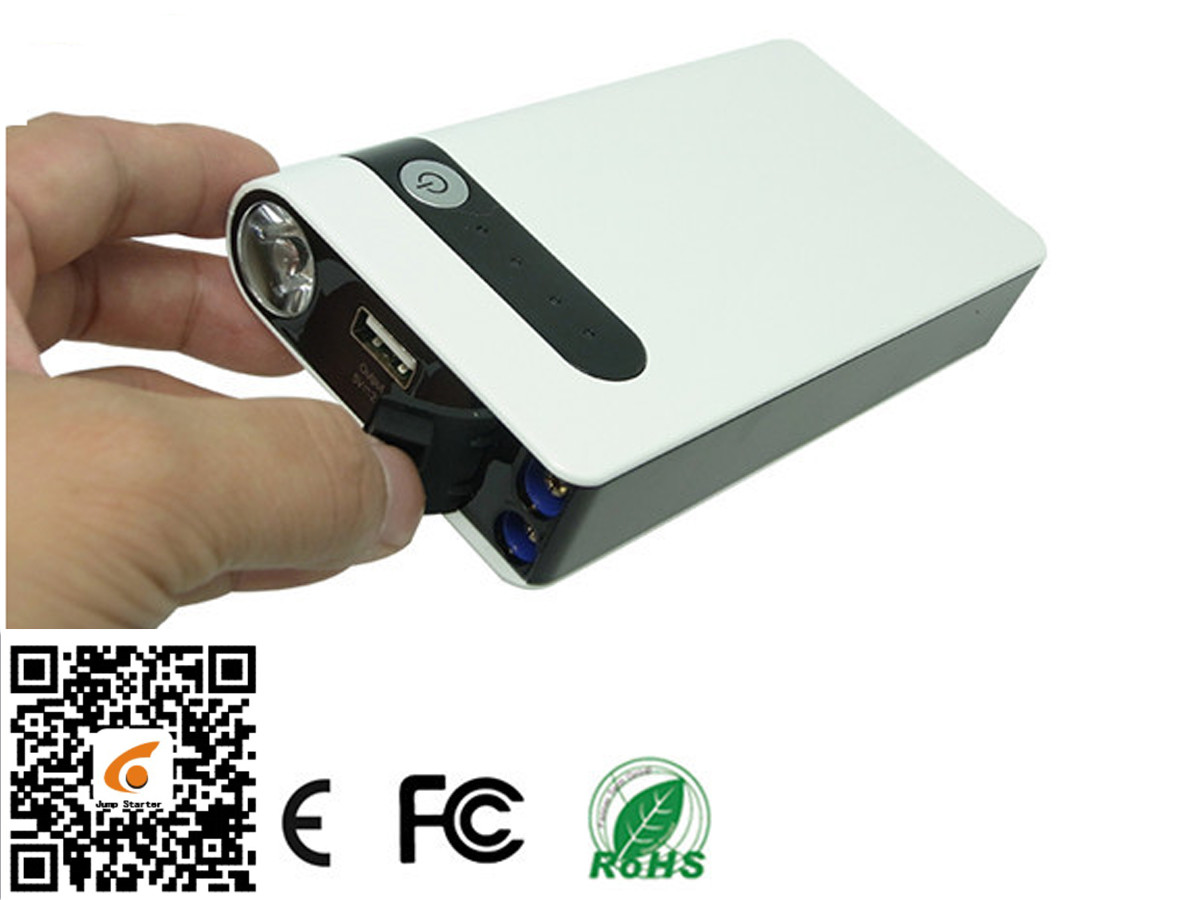 12000mah Lithium Peak Battery Jumper Mini Power Bank 4 Led Display