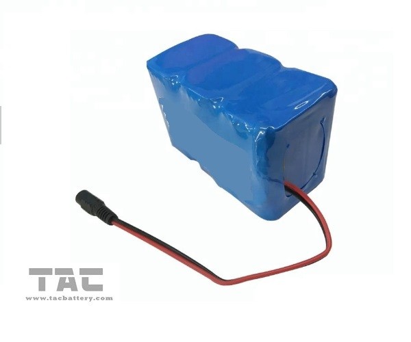12V 24V LiFePO4 Battery Pack 18650 3.0AH For Tracking System With UL1642