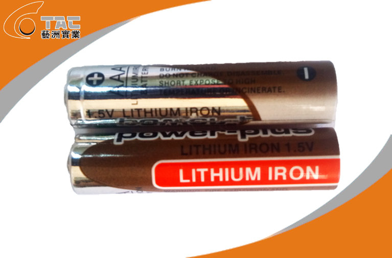 High capacity 1.5V AAA / L92 Primary Lithium Iron Battery with High Rate