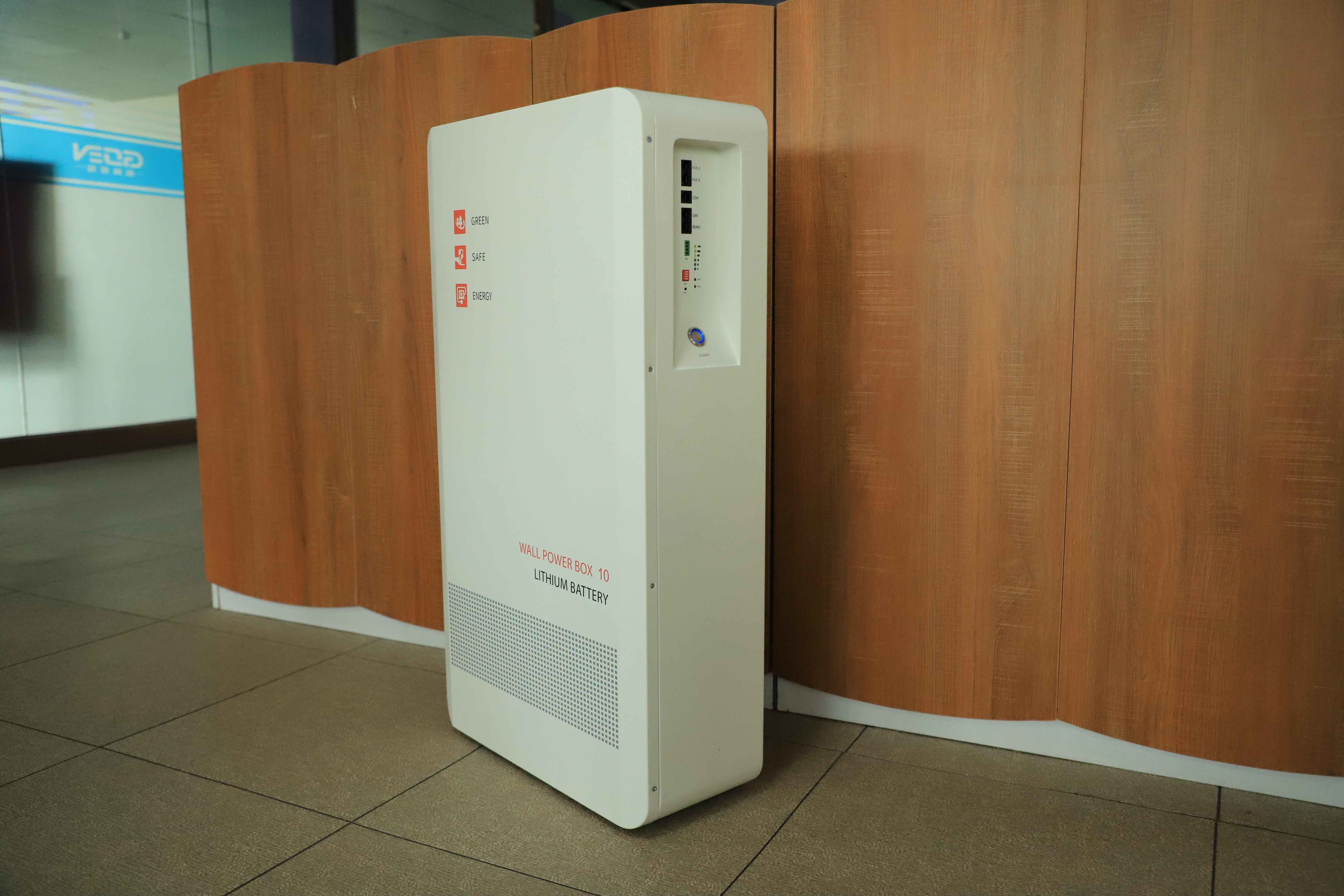 10KWH Battery Energy Storage System Wall Power Box Lithium Pack