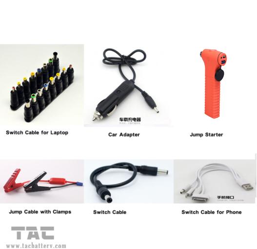 Life Saving Hammer Pocket car jump starter portable 5V Output , vehicle ...