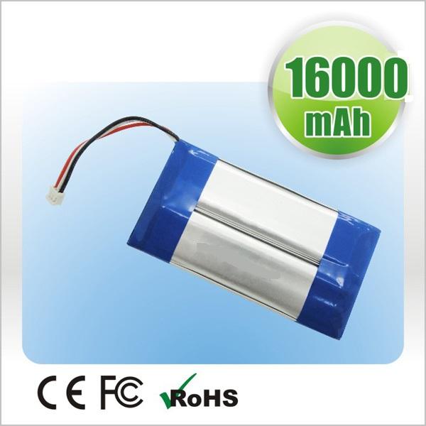 GSP063465 3.7V 1300mAh Polymer Lithium Ion Battery cells with high capacity