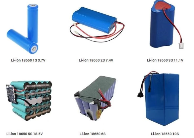 18*65MM Li - Ion Cylindrical Battery 18650 3.7 Volts 3200mAh For Pass BSMI