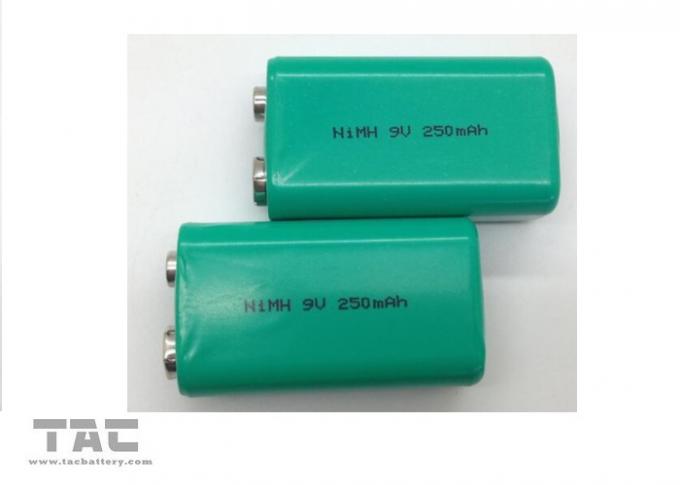 Nimh Rechargeable Batteries 9V 230mAh Batteries With Charger For Microphone