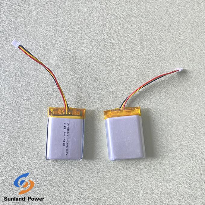Rechargeable Polymer Lithium Ion Batteries For IOT LP093040 3.7V 1000mAh
